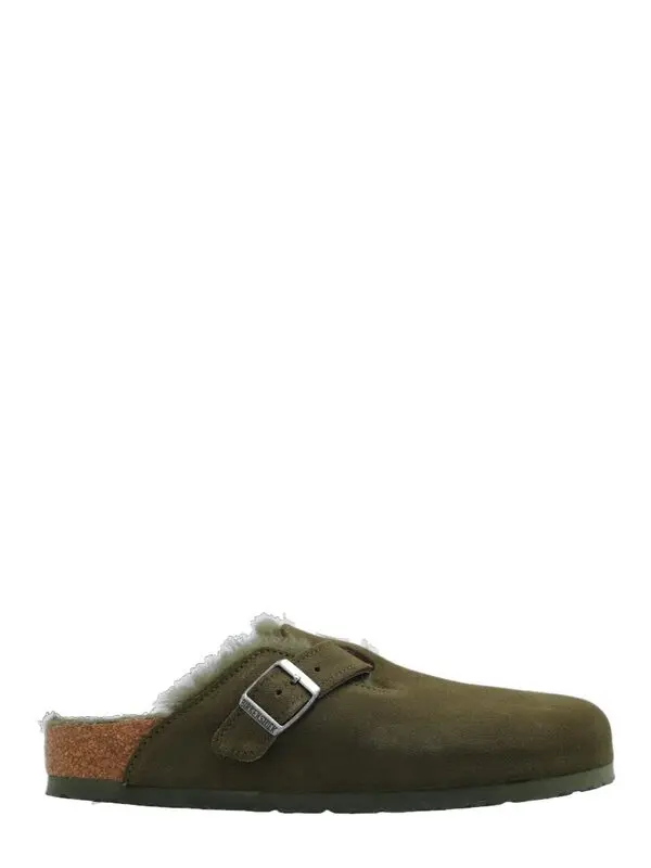 BIRKENSTOCK Boston Shearling Lined Clogs - Black