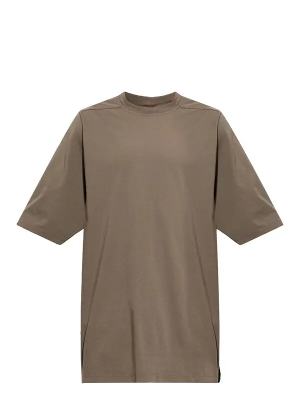 Rick Owens Oversized Crew Neck T-shirt - Grey