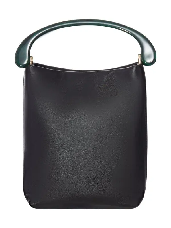 Dries Van Noten Top Handle Shoulder Bag - Black