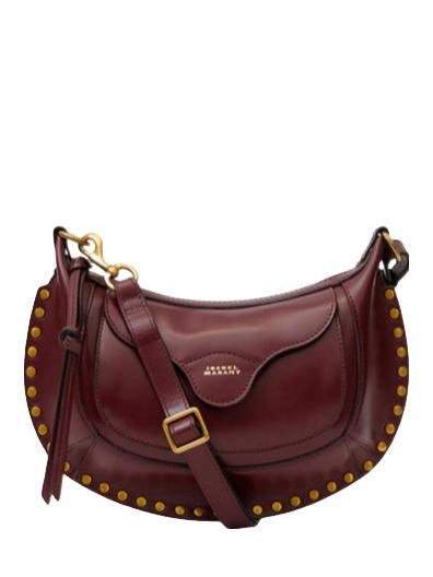 Isabel Marant Étoile Oskan Moon Pocket Bag - Wine Red