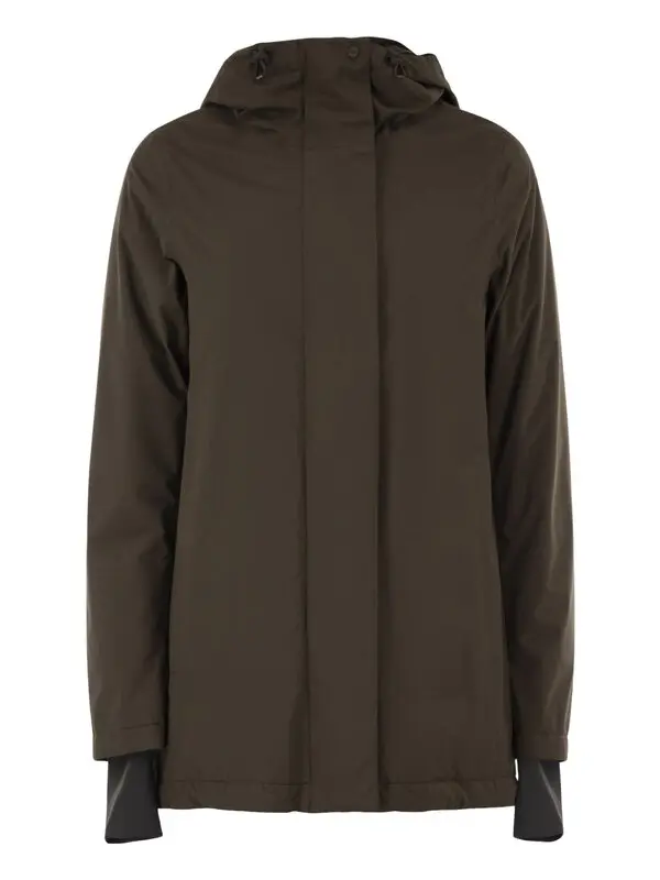 Herno Hooded Down Parka - Black