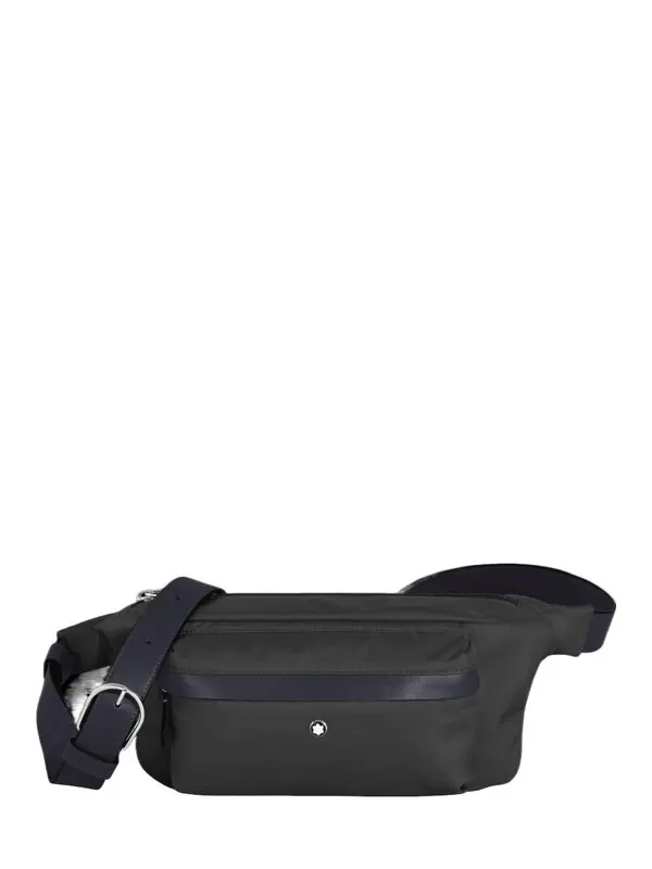 Montblanc Panorama Belt Bag In Water-repellent Fabric - Black