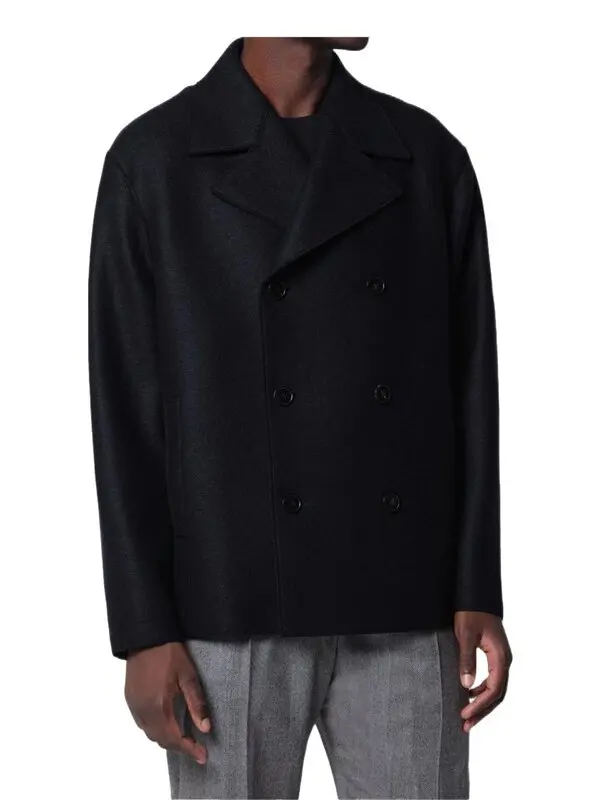 Harris Wharf London Long Sleeve Jacket - Black