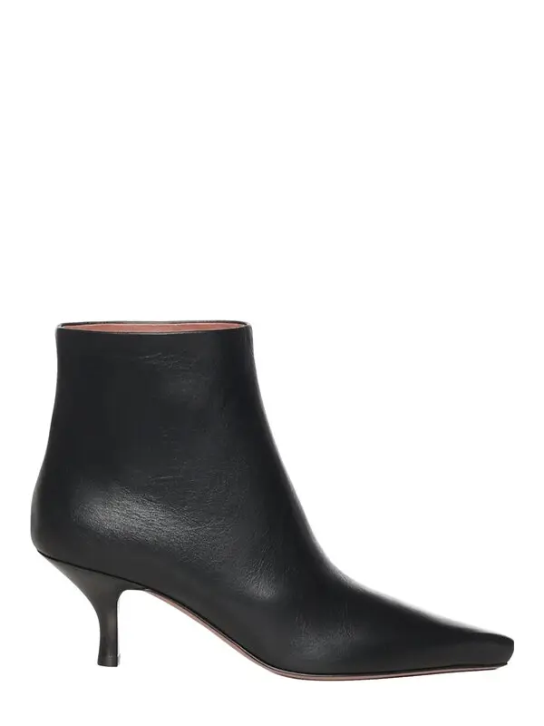 Paris Texas Rose Ankle Boots - Black