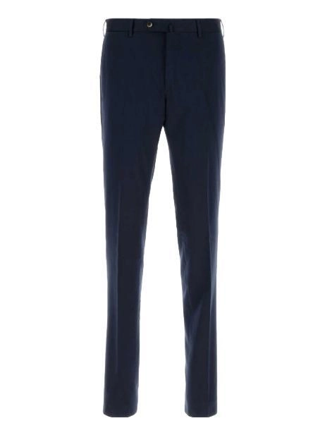 PT TORINO Pressed-crease Tailored Trousers - Black