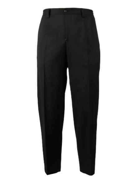 BRIGLIA 1949 Tailored Trousers With Belt Loops - Black