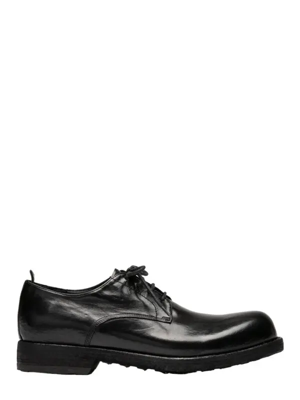 Officine Creative Leather Derby Shoes - Black