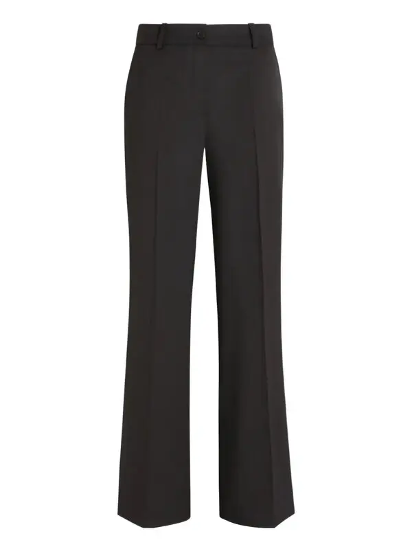 P.a.r.o.s.h Gabardine Trousers - Black