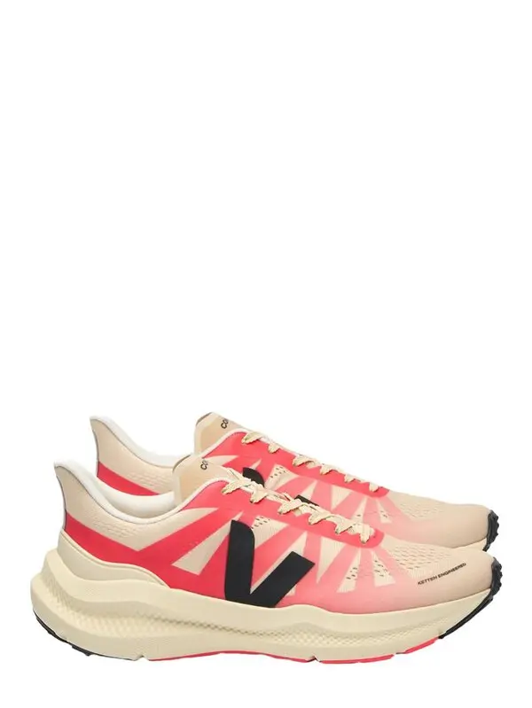 VEJA Round Toe Low Top Sneakers - Beige