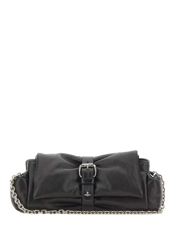 VIVIENNE WESTWOOD Hazel Treasure Shoulder Bag - Black