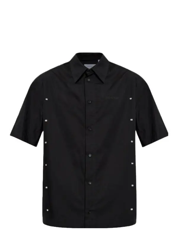 Off-White Shirt With Logo - Black