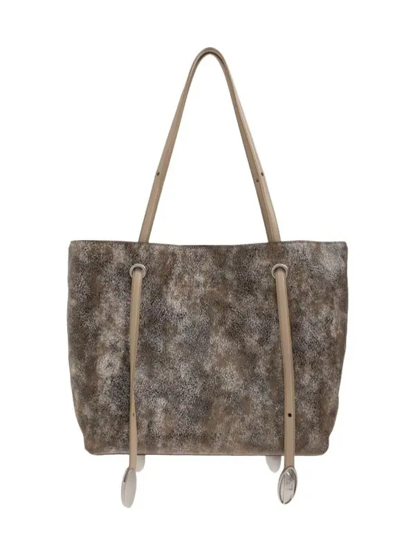 DIESEL® D-rop Dual-handle Shoulder Bag - Grey