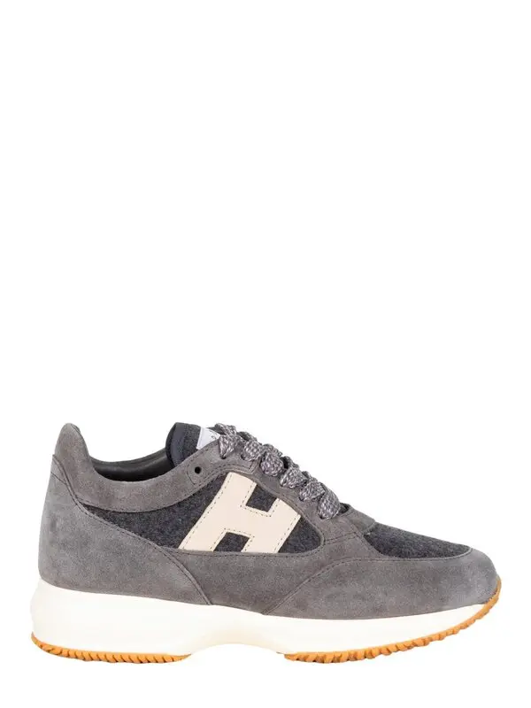 Hogan Lace-up Sneakers - Gray