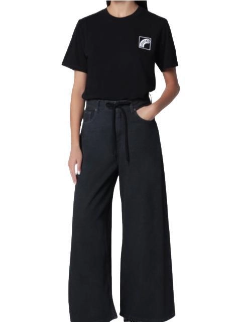 MAISON MARGIELA Cotton Jersey T-shirt With Graphic Print - Black