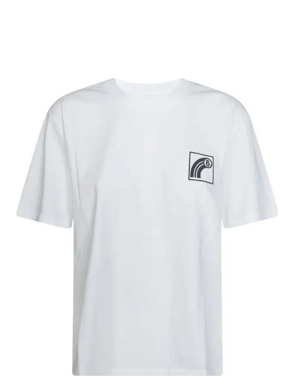MAISON MARGIELA Printed Crewneck T-shirt - No
