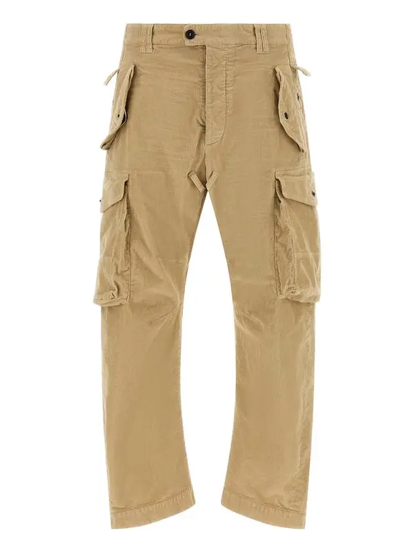 Dsquared2 Casual Cargo Trousers - Nude