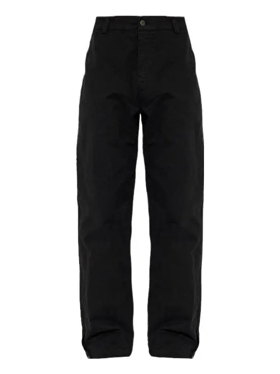 Off-White Straight-leg Trousers - Black