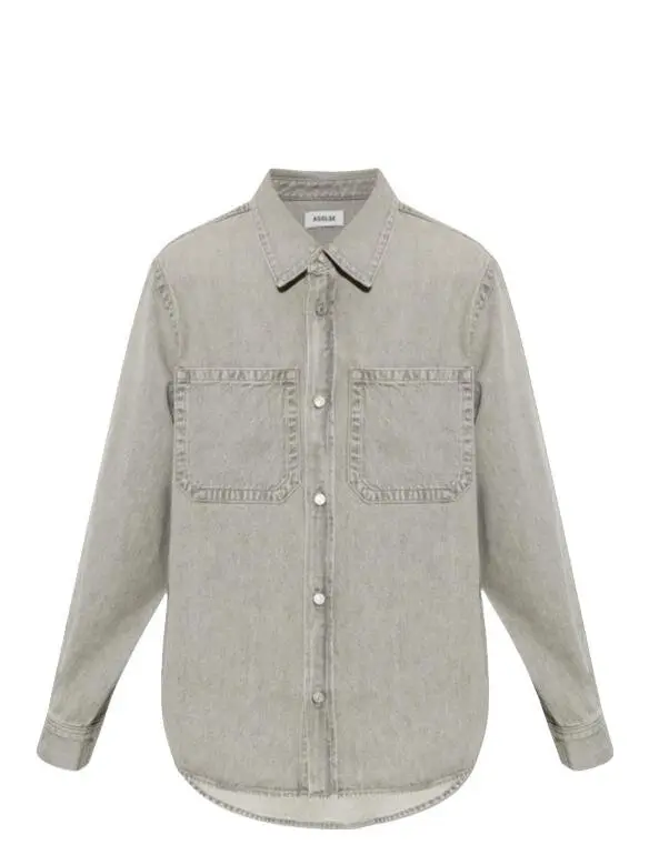 AGOLDE Long Sleeve Shirt - Grey