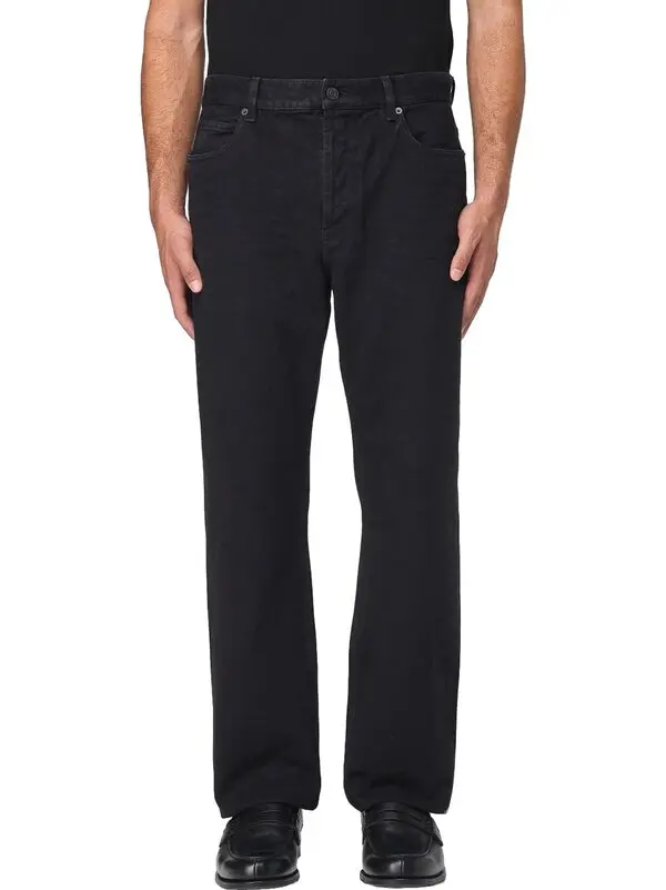 Saint Laurent Straight Leg Jeans - Black
