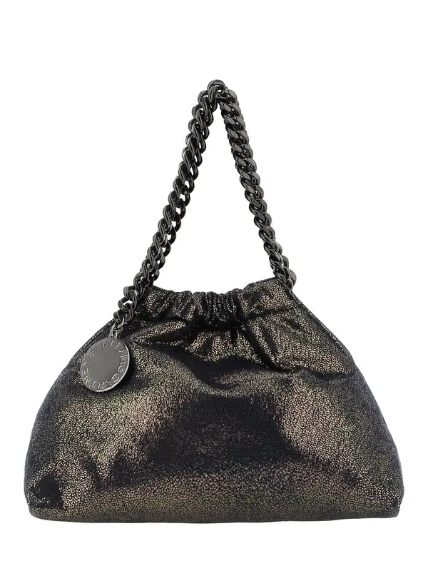 Stella McCartney Falabella Mini Drawstring Crossbody Bag - Blue