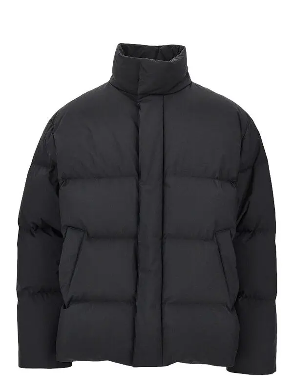 Saint Laurent Quilted And Padded Nylon Down Jacket - Black