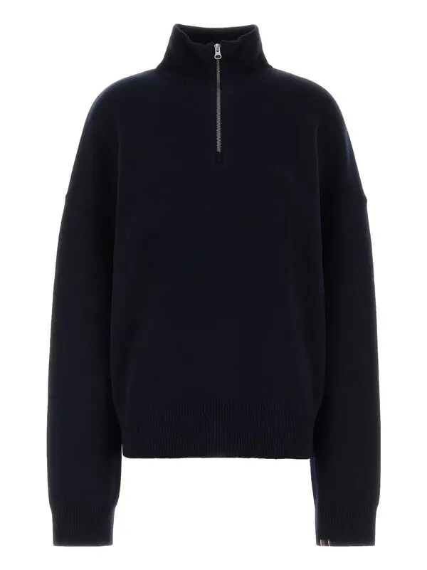 Extreme Cashmere N°235 Zip Up Sweater - Blue