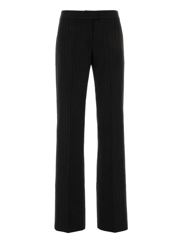 Andamane Embroidered Twill Gladys Trousers - White
