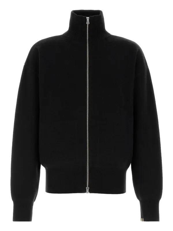 Extreme Cashmere Cashmere Zip Up Cardigan - Black