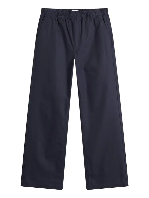 PALMES Lucien Ripstop Trousers - Navy