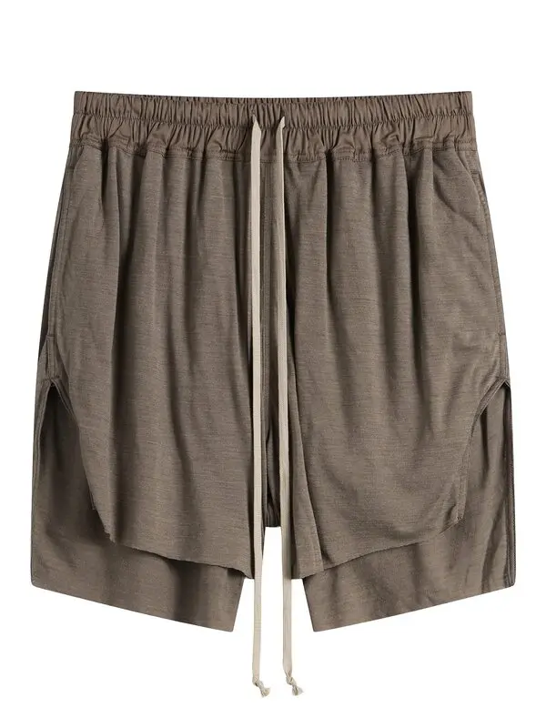 Rick Owens Long Boxer Shorts - Dust