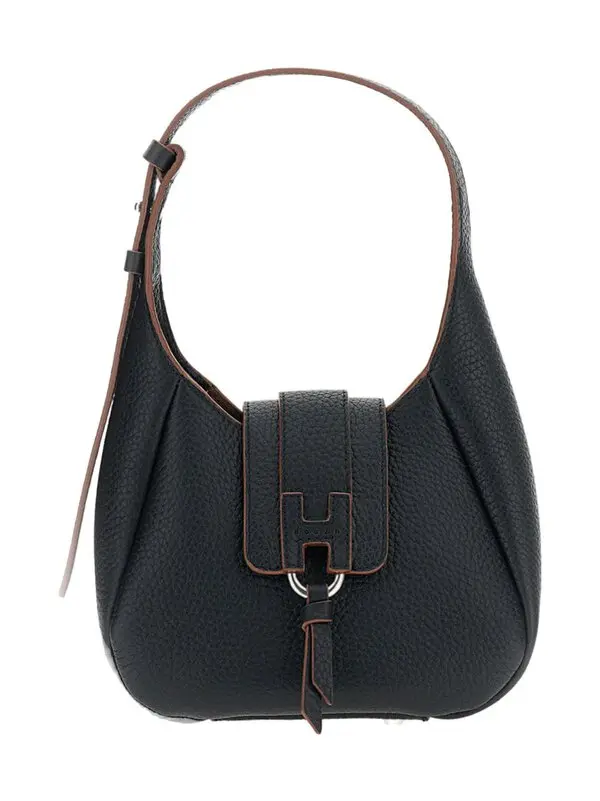 Hogan Mini Hobo Bag - Black