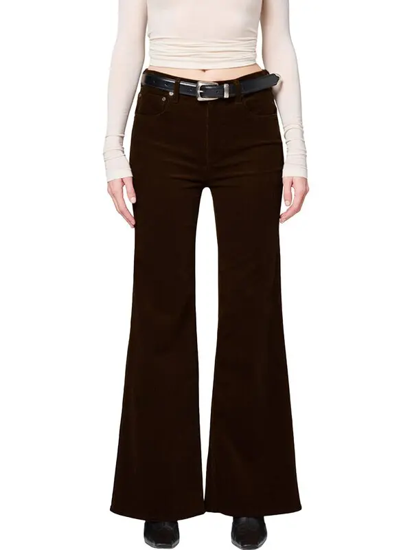 Citizens Of Humanity Kimberly 70's Flare Corduroy Pants - Verde