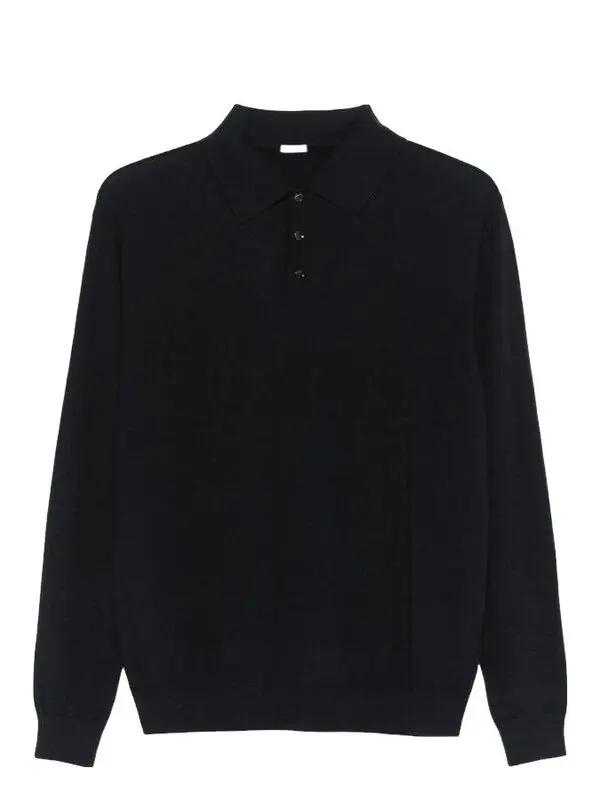 Malo Buttoned Collar Polo Shirt - Blue