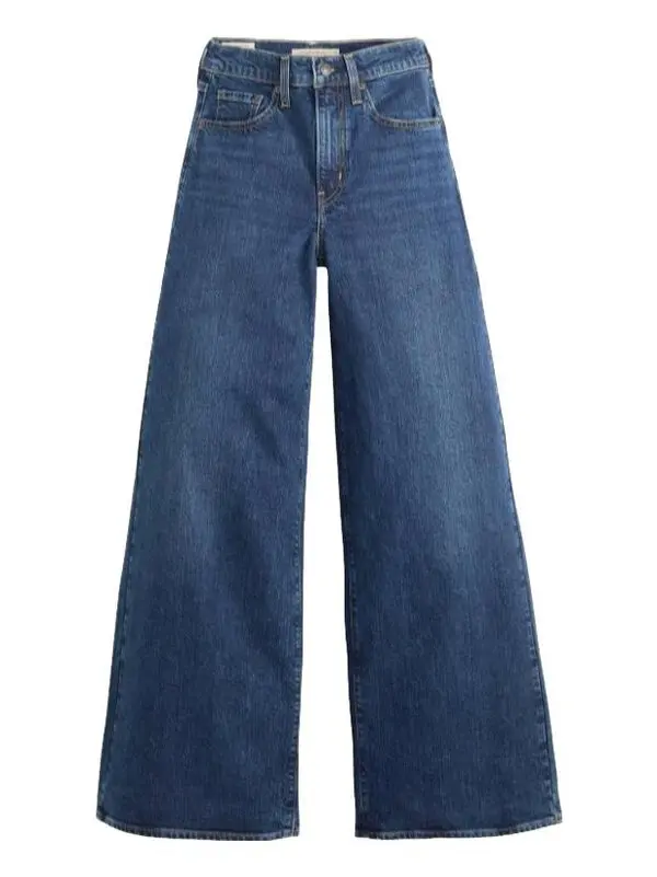 LEVI'S 728 High Rise Wide Leg Jeans - Blue