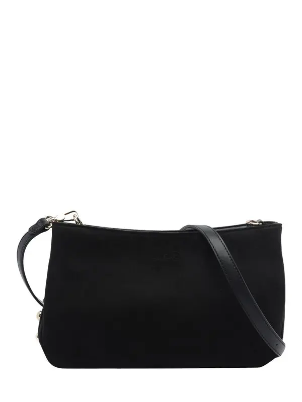 Liu Jo Zippered Shoulder Bag With Detachable Strap - Black