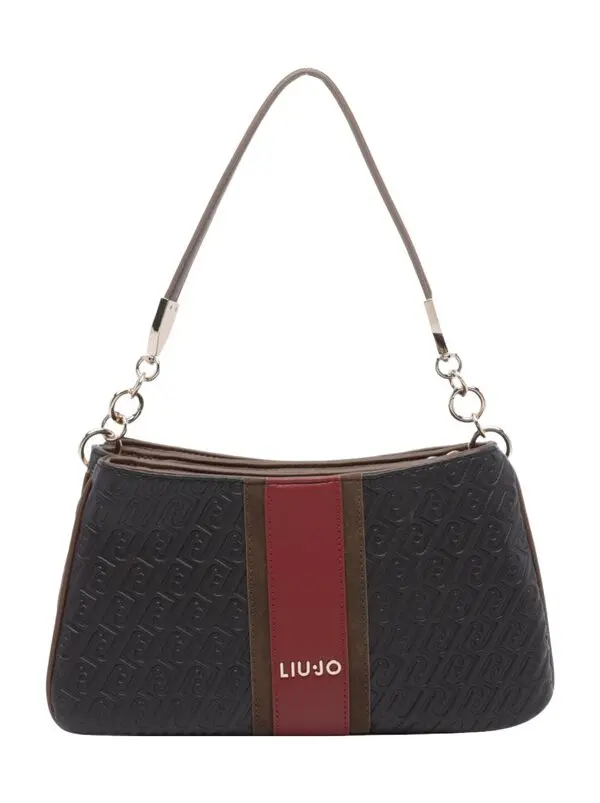Liu Jo Monogram Shoulder Bag - Deep Brown