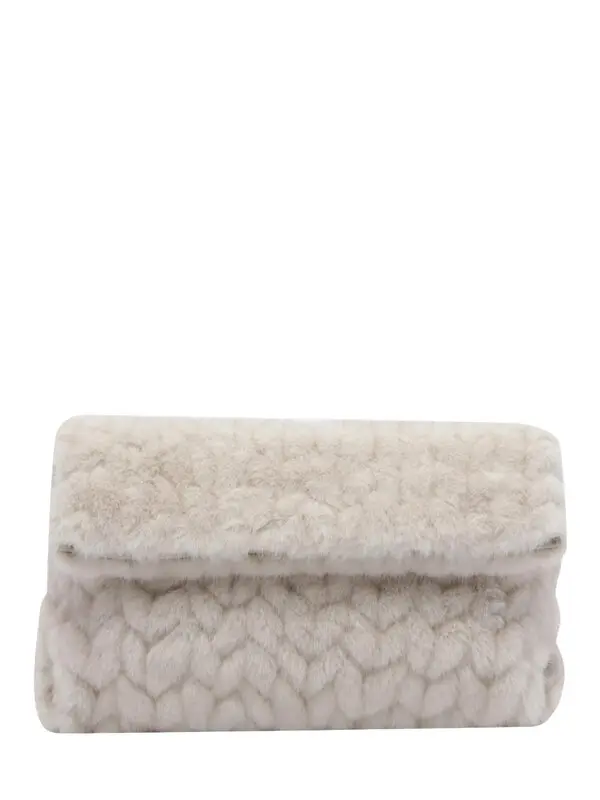 Liu Jo Faux Fur Clutch Bag - No