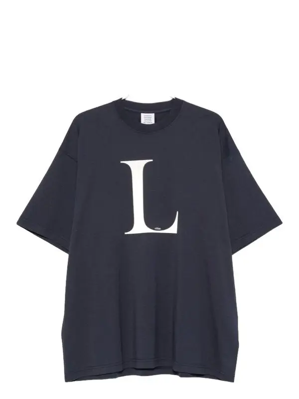 Vetements Logo-print T-shirt - Navy