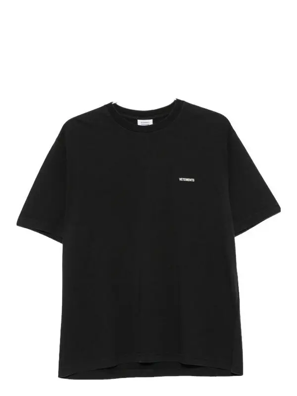 Vetements Short-sleeved T-shirt - Black