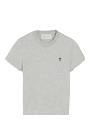 AMI Paris T-shirt With De Coeur Embroidery - Multicolor