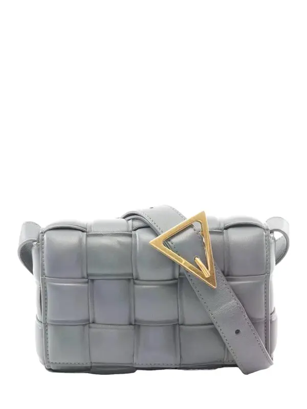 Bottega Veneta Padded Cassette Shoulder Bag - Grey