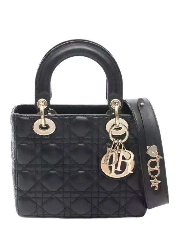 Dior Lady Tote Bag - Black