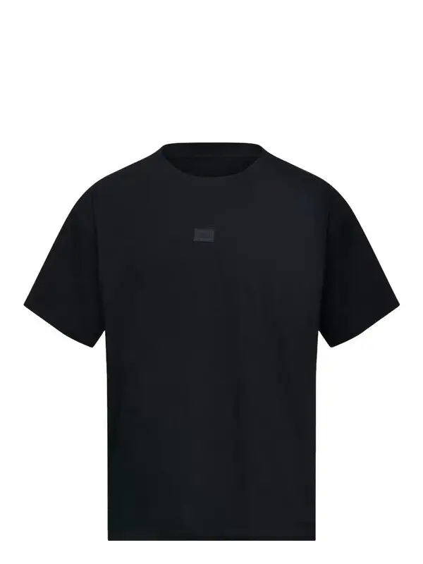 MAISON MARGIELA Rubber-patch T-shirt - Black