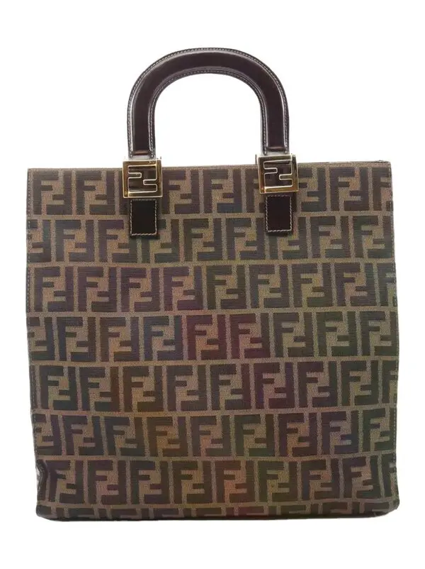 Fendi Zucca Tote Bag - Brown