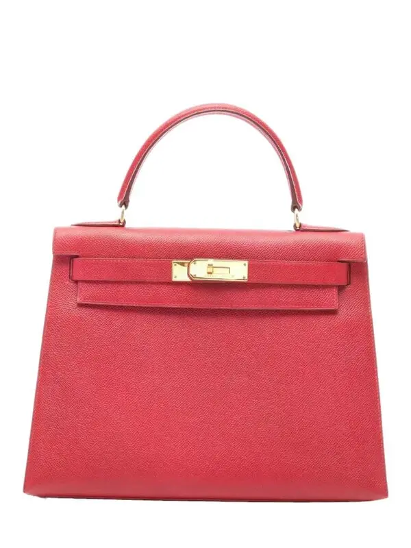 Hermès 1993 28 Kelly Tote Bag - Red