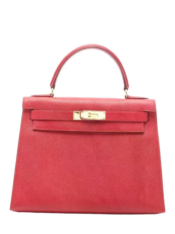 Hermès 1993 28 Kelly Tote Bag - Red