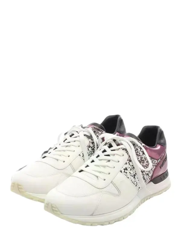 LOUIS VUITTON Run Away Line Lace-up Sneakers - White