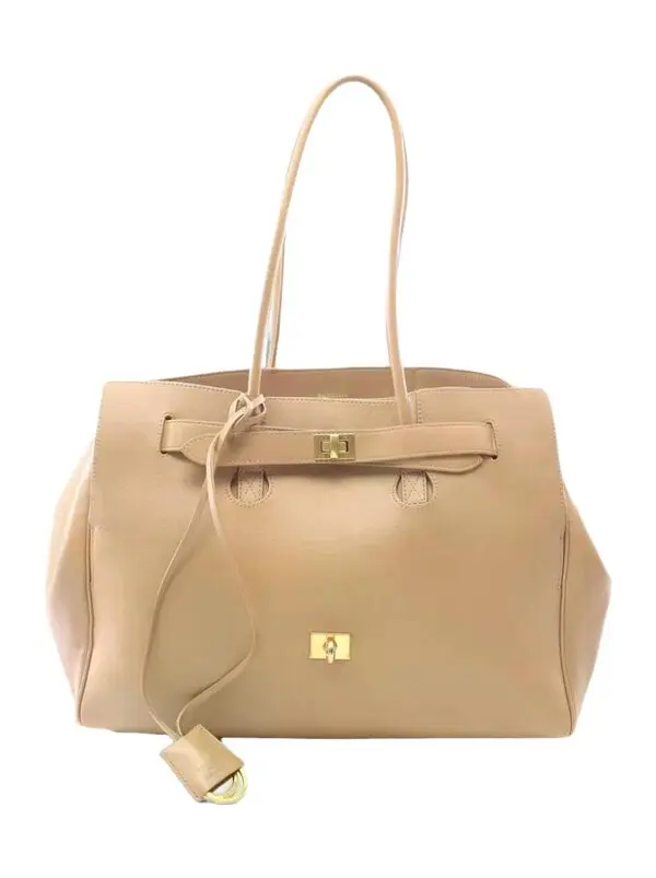 Balenciaga 2000s Bel Air Luea Tote Bag - Neutrals