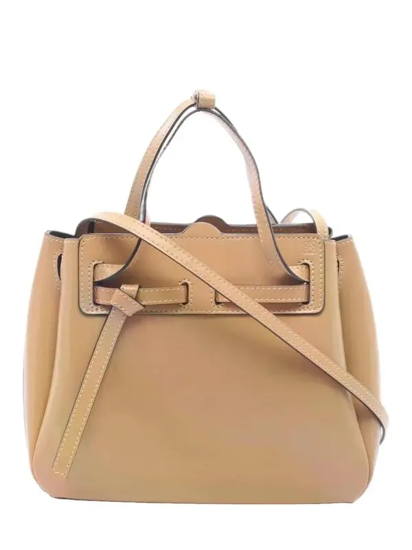 Loewe Mini Lazo Handbag - Neutrals