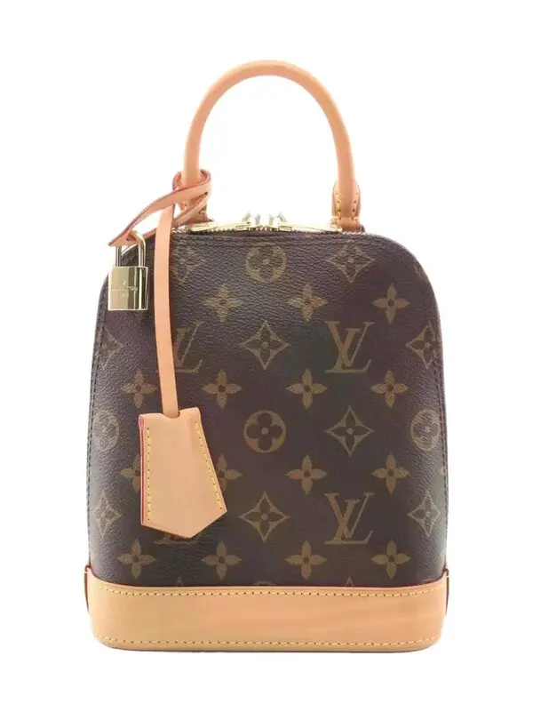 LOUIS VUITTON Monogram Alma Backpack - Brown